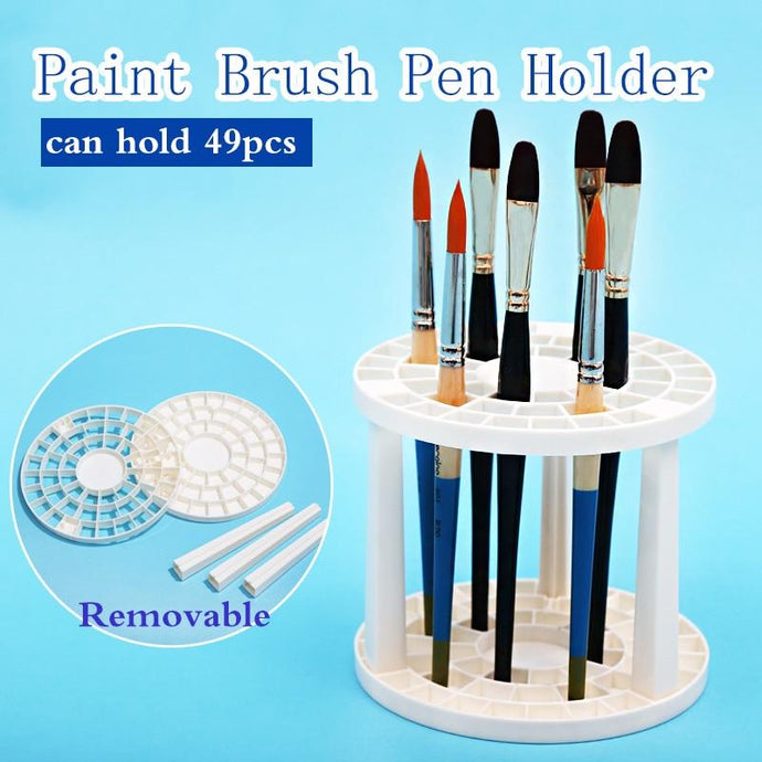 DIY Paint by Number kit for Adults on Canvas-Paint Brush Pen Holder 49 ...
