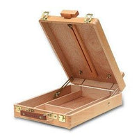[Ships from USA] Wooden Desktop Easel & Storage Case