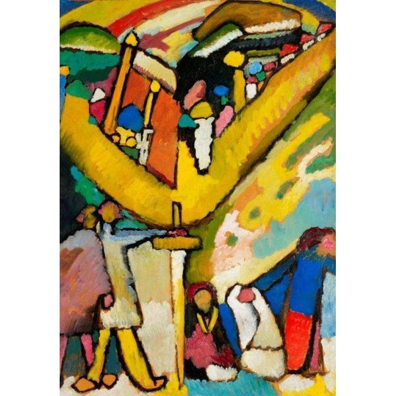 Study for Improvisation 8 - Wassily Kandinsky - 1909